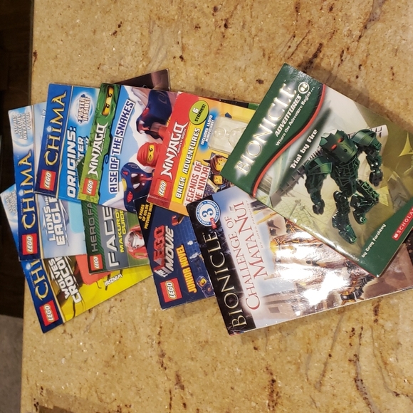 Scholastic | Other | Lego Book Assortment 9 Softcover Book | Poshmark